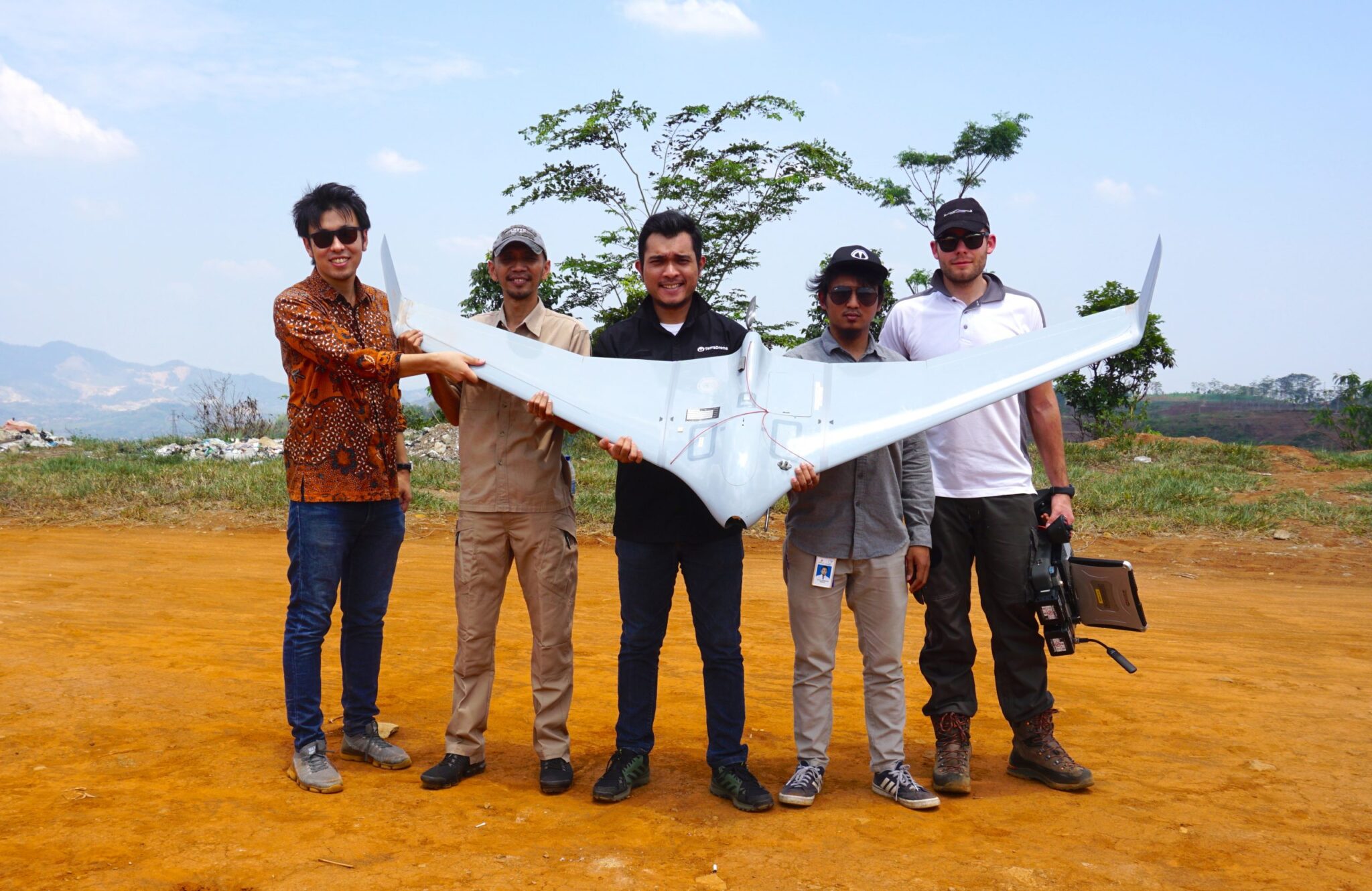 Terra Drone Indonesia Demonstrates Drone for Pipeline Monitoring